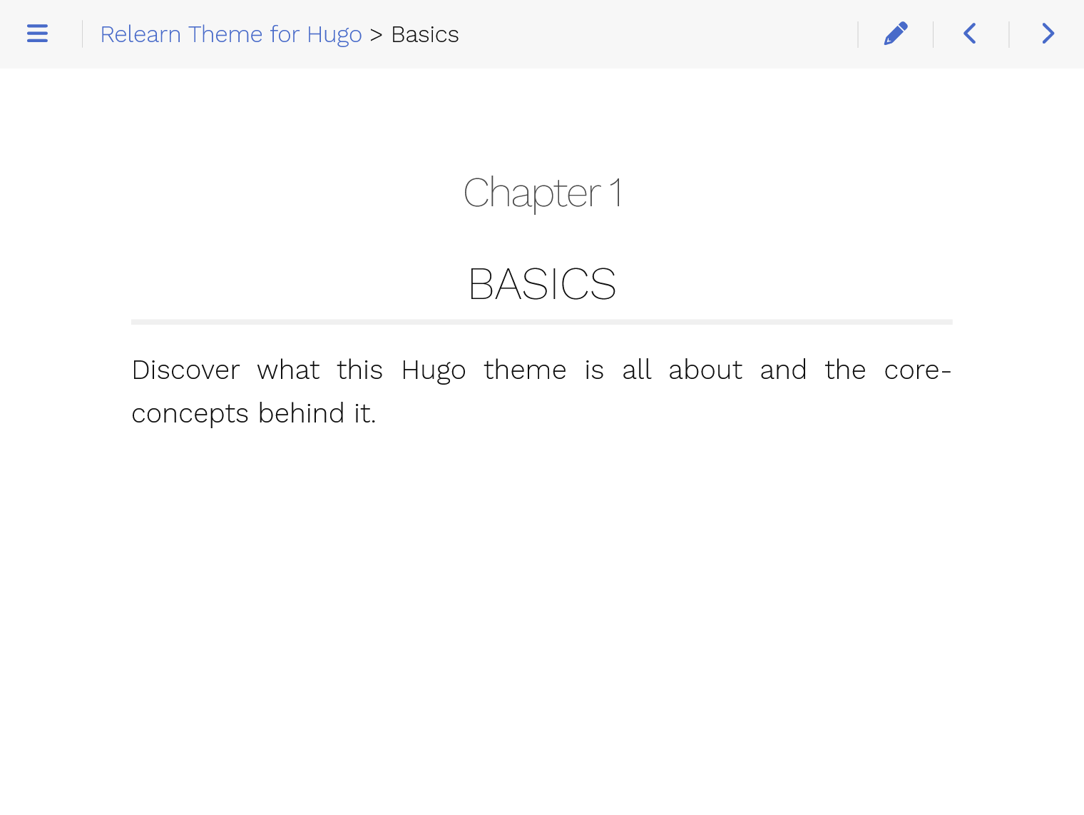 Installation :: Hugo Relearn Theme